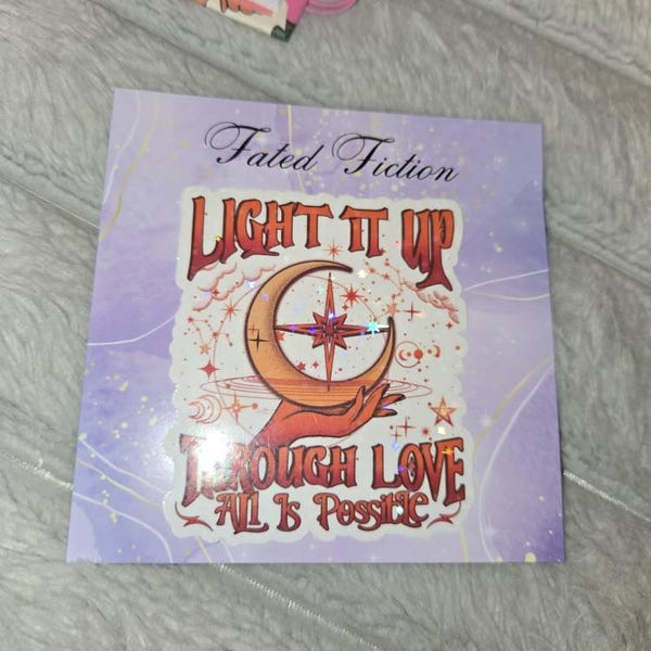 Red Crescent City Light It up Through Love All is Possible Holographic ...
