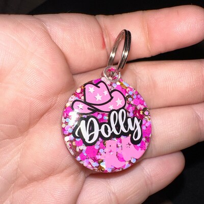 Waffle Pet Tag - Etsy