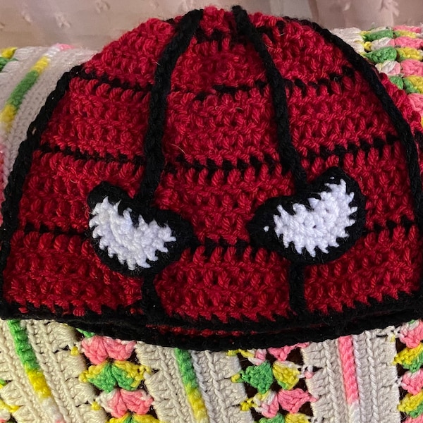 Crochet PATTERN - Spider Web Superhero Hat; Baby to Adult Size ...