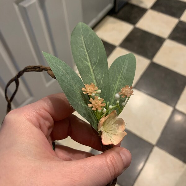 Blank Flower Crown Vine Base DIY Floral Vine Crown Base Add Your Own ...