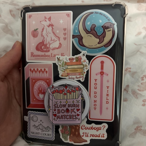 You Do Not Yield Throne of Glass Kindle Sticker, TOG Sticker, Fireheart ...