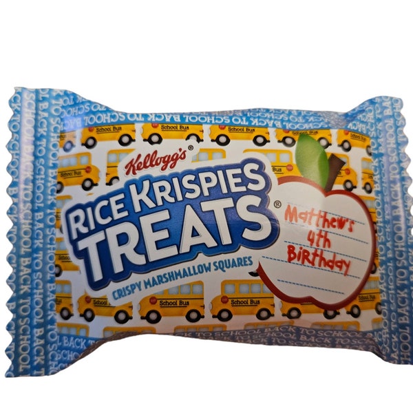 Rice Krispies Template, Blank Rice Krispies Template, Editable Rice ...