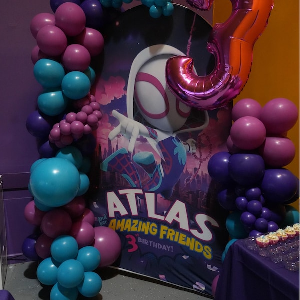 Mediterranean Positano Arch Backdrop Cover Bridal Shower Stand Custom ...