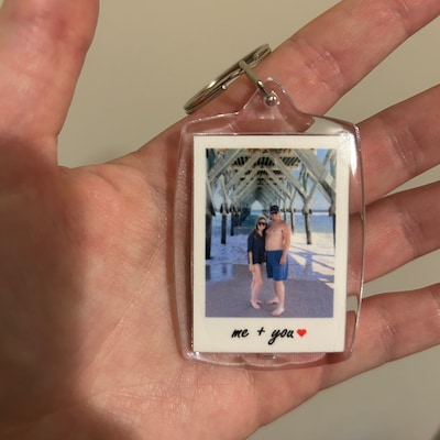 Custom Personalized Photo Keychain Personalized Keychain - Etsy