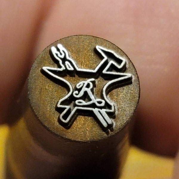 Custom Knife Makers Mark Stamp Makers Mark Knife Stamp Blacksmith Stamp ...