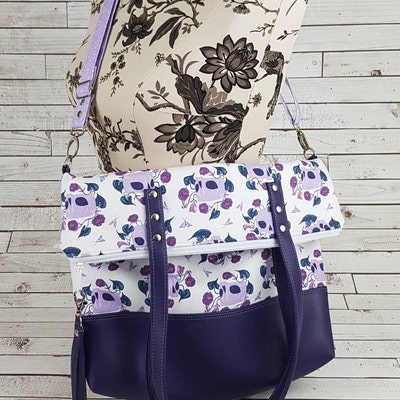 Twofer Tote PDF Sewing Pattern, Downloadable Tote Bag Sewing Tutorial ...