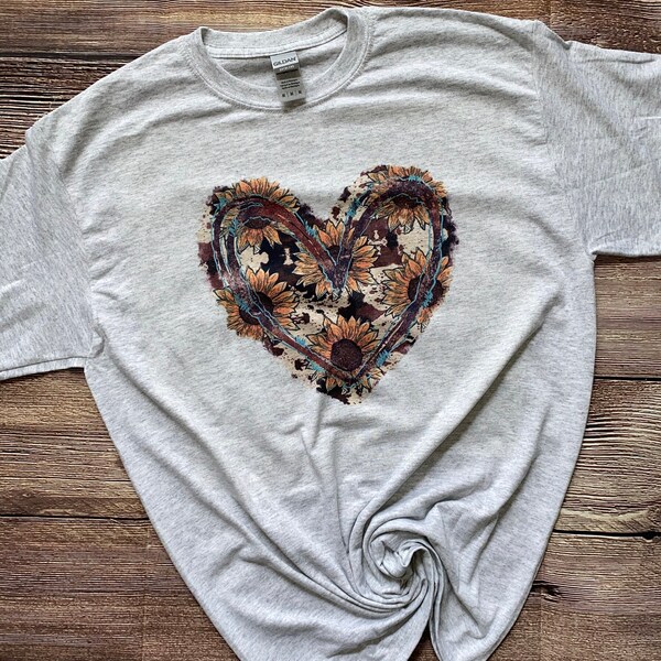 Cowhide Heart Png, Cowhide and Sunflower, Western Heart,cowhide Heart ...