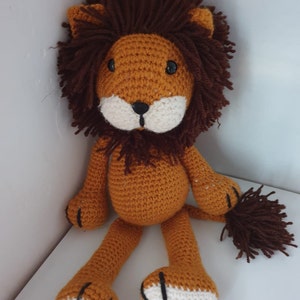 Patrón crochet León TYRION el león Amigurumi pdf tutorial | Etsy