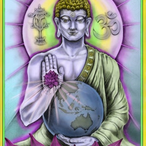 ORIGINAL WATERCOLOUR PAINTING 'sienna and the Deer Seek the Forest ...