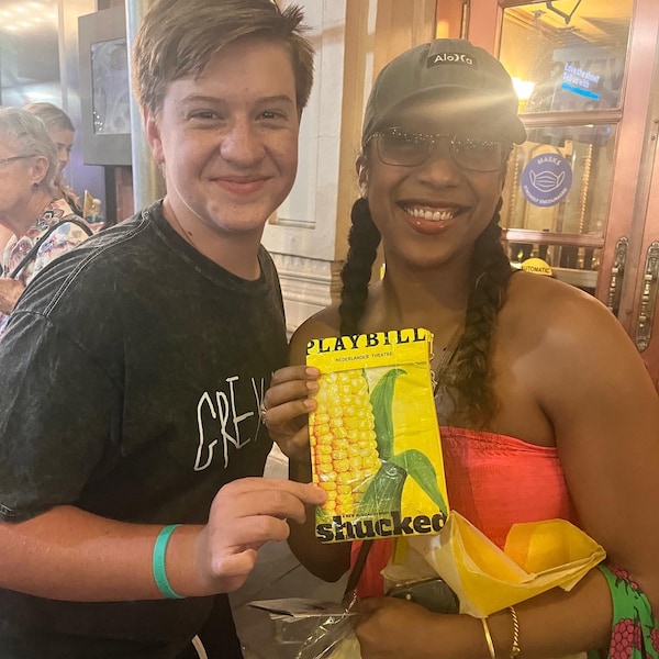 Shucked Musical Comedy Playbill Wristlet Repurposed Broadway Pouch ...