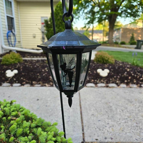 Disney Themed Tinkerbell Outdoor Solar Lantern - Style 1 - Etsy