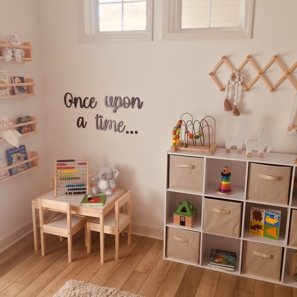 Once Upon a Time | Wall Decal | 3D Wall Decal | Kids Bedroom Decor ...