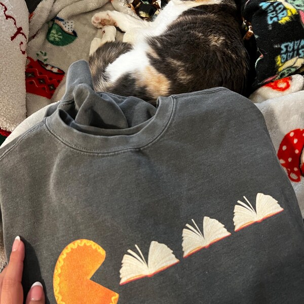 Vintage Library Rainbow Sweatshirt, Return to Library Card Book Due ...