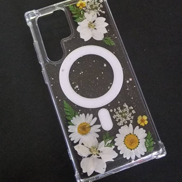 Five Different Flowers Phones Cases,magnetic Magsafe Design for iPhone ...