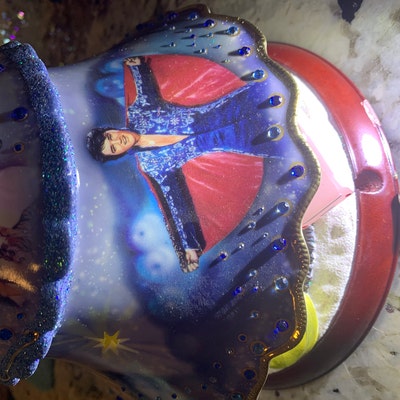 Vintage Fenton Pig Figurine Posy the Pink Pig Floral Daisy Hand Painted ...