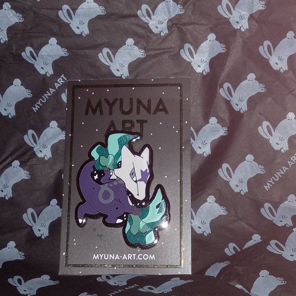 Braixen, Marowak & Spectrier Hard Enamel Pins With Pearlescent Details ...