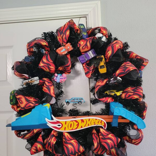 5 Yds or 3 Yds Flames Fire Cheer Cheerleading Sports Bow 4 Sizes 5/8" 7 ...