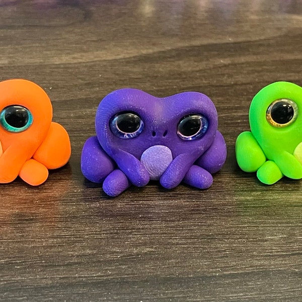 Handmade Clay Frogs and Toads - Etsy