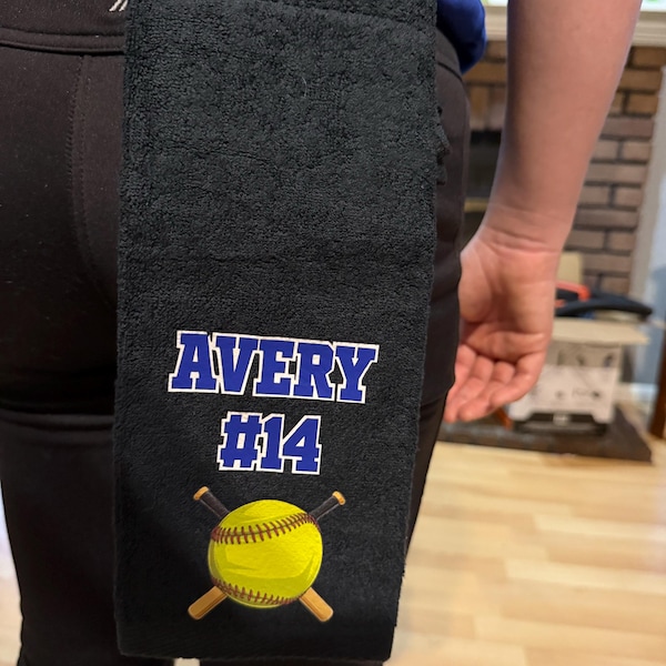 Bulk Pitching QB Custom Personalized Gift Sports Towel Sports Banquet ...