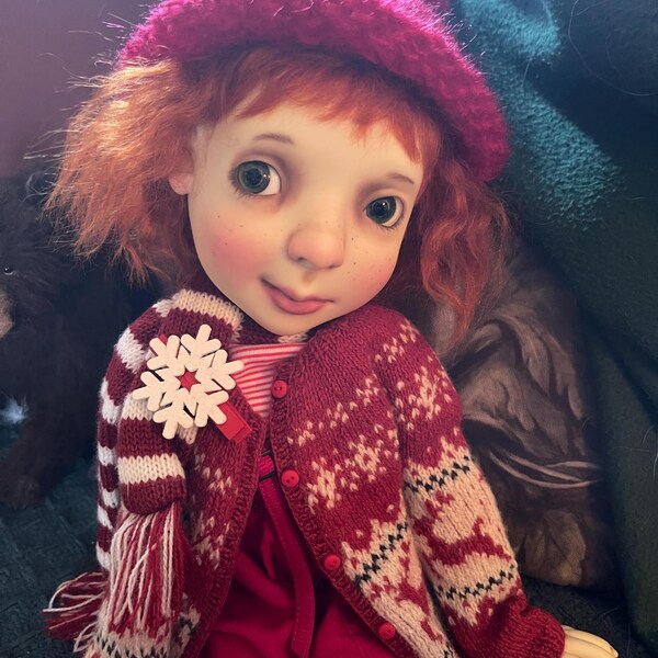 Overalls Denim Jeans for Dolls Like BIG Stella by Connie Lowe - Etsy