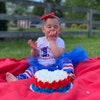 Firework 1st Birthday Tutu Outfit, 4th of July First Birthday Outfit ...