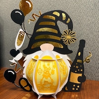 Affe Laternen Vorlage SVG Tier Laterne Laternen für Kinder Vorlage DIY ...