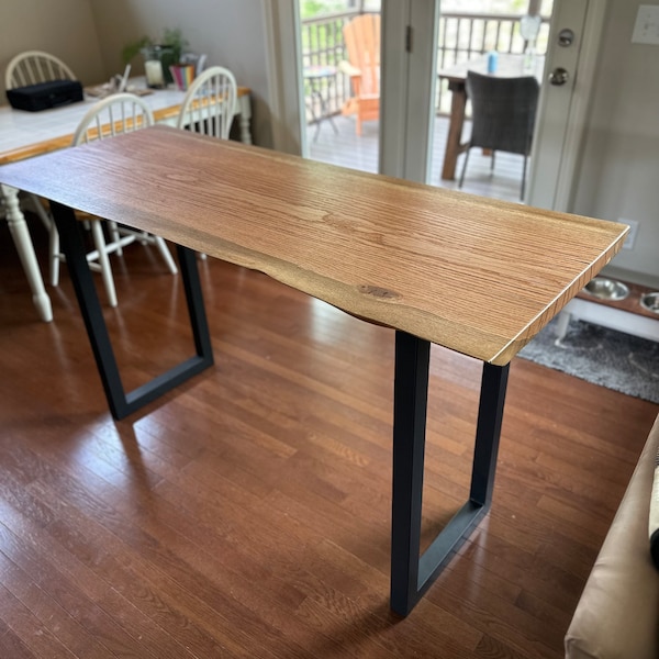 H 34 Inch, Counter Height Table Legs, U Shape, 1 Pair, #W5036M18 - Etsy