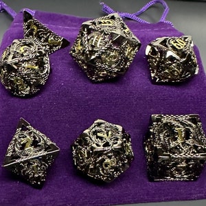 Beholder's Eye Liquid Core Dnd Dice Set for Role Playing Games , Dragon ...