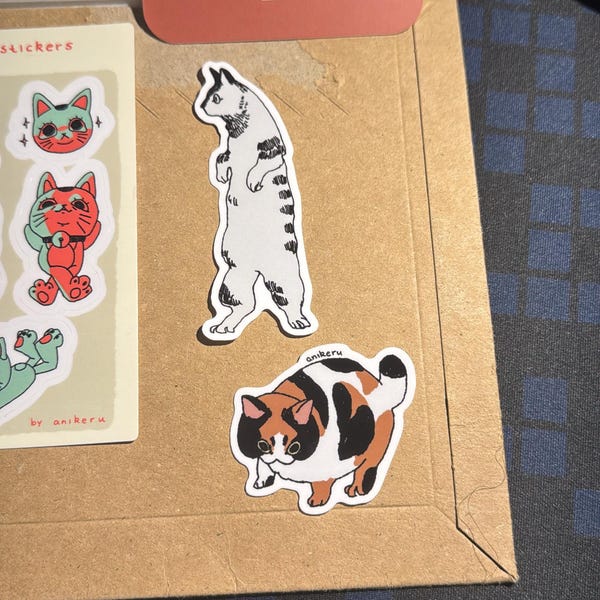 6er Sticker Set „silly Guys“ Transparent Stickers - Etsy