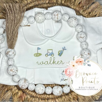 Golf Mini Fill Stitch Bundle Machine Embroidery Design Digital Download ...