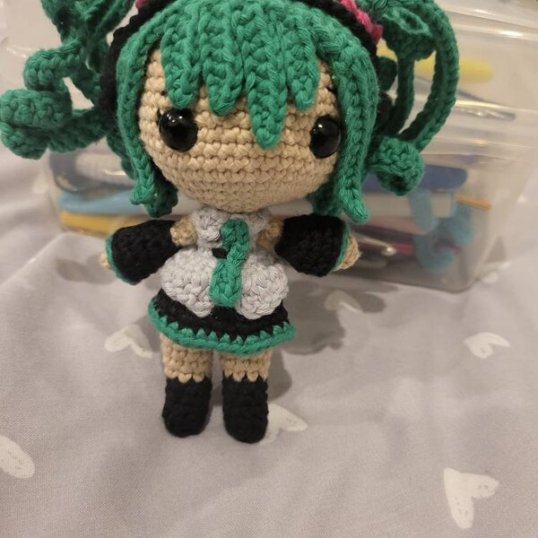 PDF: Hatsune Miku Inspired Amigurumi Doll - Crochet Pattern by ...