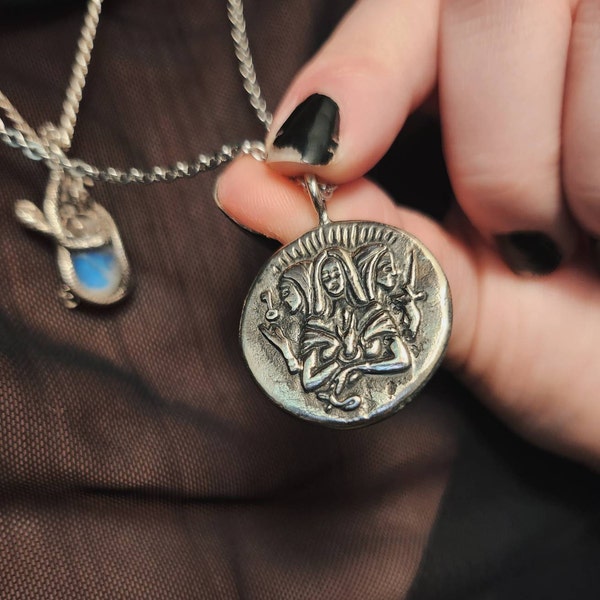 Janus Pendant Gold Coin Gold Coin Medallion - Etsy