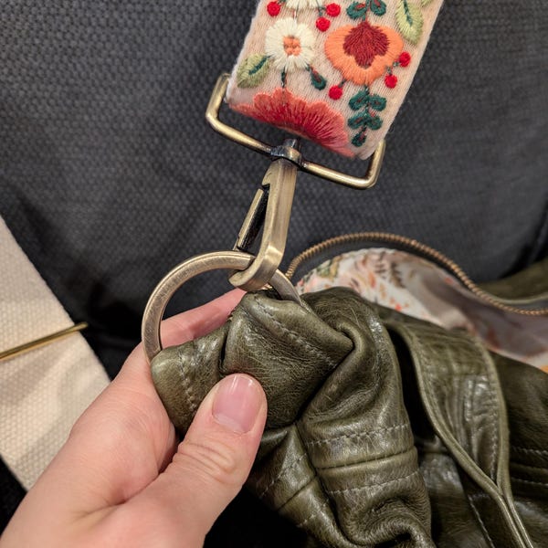 Embroidered Purse Strap Crossbody Strap for Purses Boho Bage Strap ...