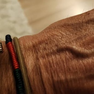 Handmade Buddhist Tibetan Braided With Charm Om Mani Padme Hum, Braided ...