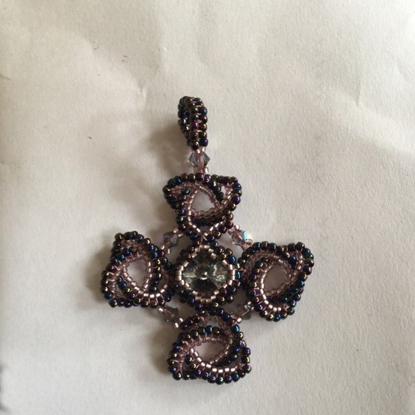 Beginners Learn Bead Crochet Tutorial Bracelet Pattern Pdf Download ...