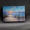 2x4 Ocean Sunrise Mini Painting by J. Mandrick - Etsy Canada