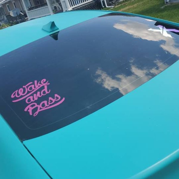 X EDM DJ Car Decal-vinyl Decal Sticker - Etsy