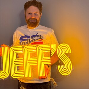 Tron Flynn's Arcade LED Neon Sign, Custom LED Neon Sign, Home Wall Art ...