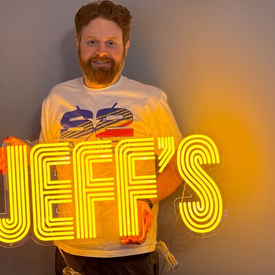 Tron Flynn's Arcade LED Neon Sign, Custom LED Neon Sign, Home Wall Art ...