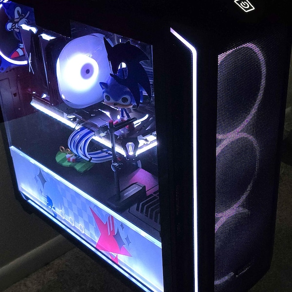 Gaming PC Mini Second Screen,real-time Power & Temperature Monitoring ...