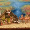 Barn Wood Nativity Stable, Wooden Manger, Creche, Set, Nativity Stable ...