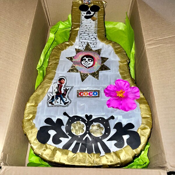 Coco Guitar Piñata - Etsy