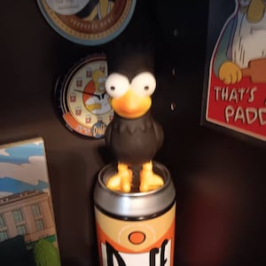 The Simpsons Smoking Monkey - Etsy