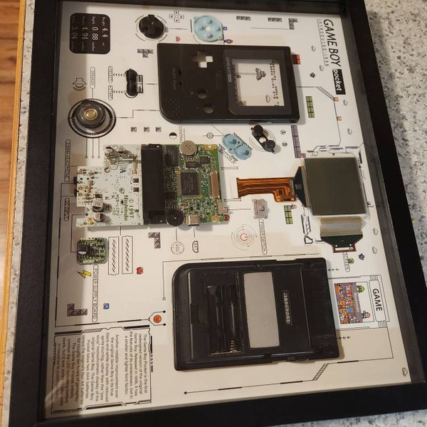 Disassembled Nintendo Game Device Teardown, Deconstructed Original ...