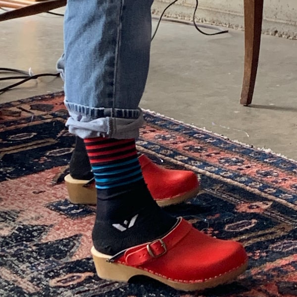 Open Toe Wooden Clogs Women With Open Toe Made of Natural Nubuck ...