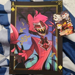 Blitz and Stolas Helluva Boss Print Blitzo Poster B5prints - Etsy