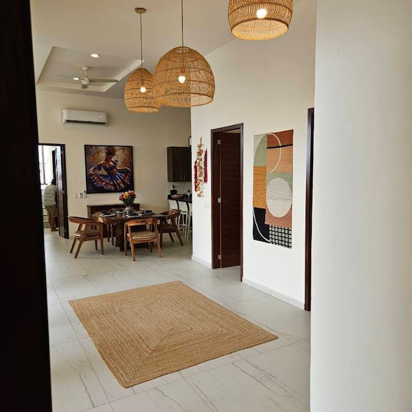 Sia Rattan Pendant Light High Quality Handmade by Artisans. Coastal ...