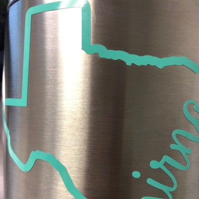 State Decal Sticker Personalized State Gift Any State Name and State ...