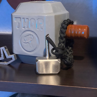 Thor Hammer Keychain - Etsy