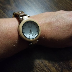 Wooden Watch: Cosmos Minimalist Wood Dial Scaleless Magnetic - Etsy